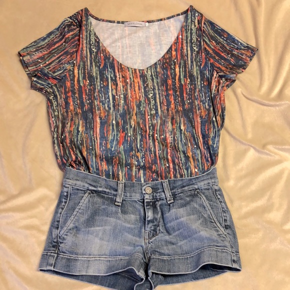 MISSLOOK | Tops | New Colorful Top | Poshmark